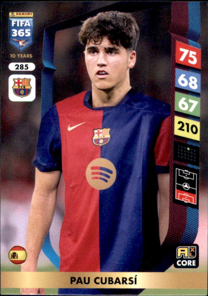 285 – Pau Cubarsí – FC Barcelona – CORE – Cem Collector